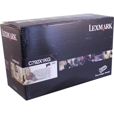 Lexmark C792 / CS796 Black Extra High Yield Return Program Toner ...